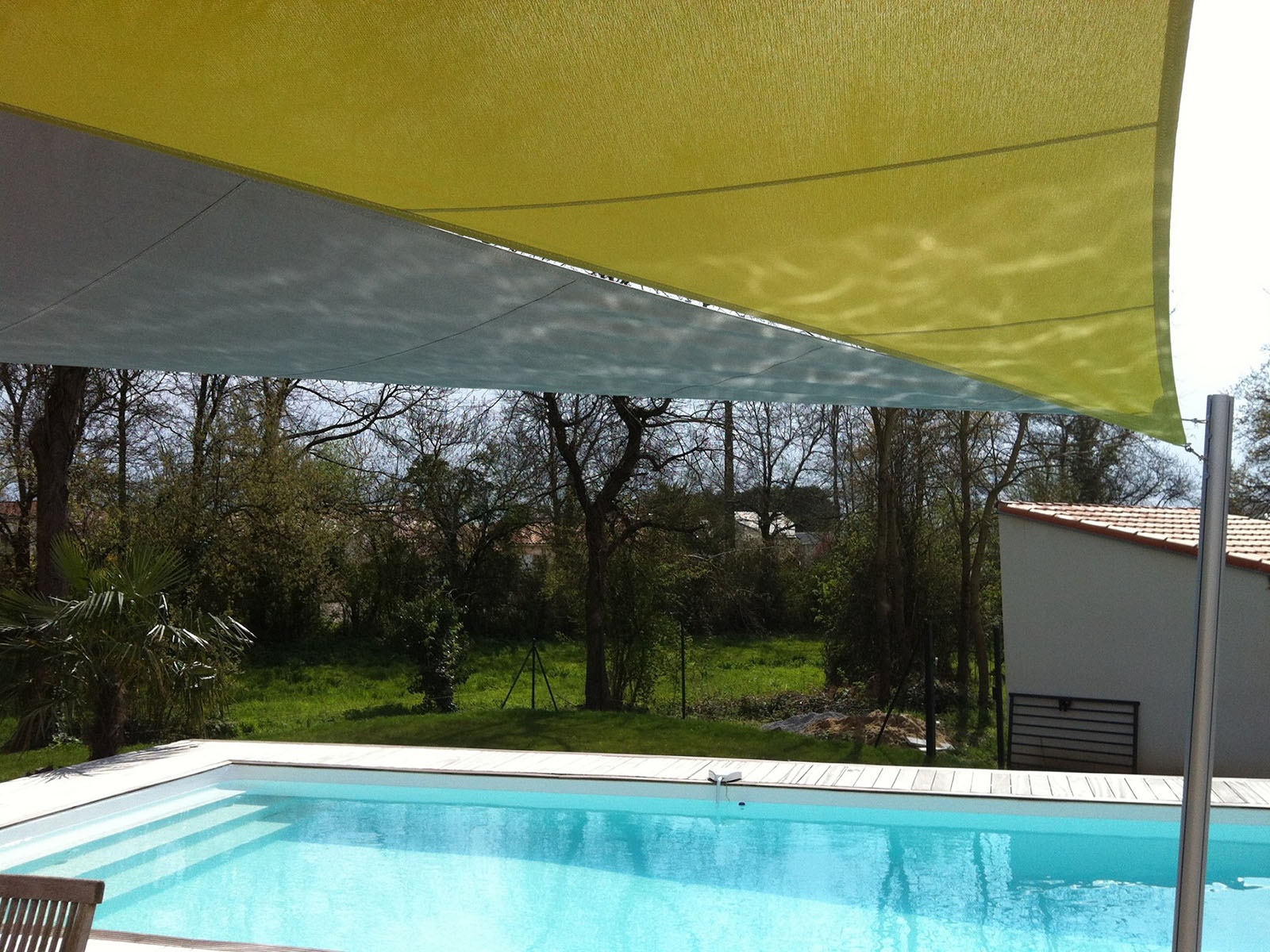 Voile d'ombrage rectangle sur mesure - configurer votre voile d'ombrage ...